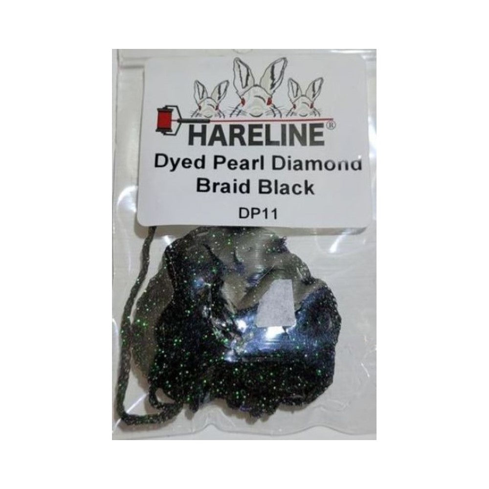 Diamond Braid Fishing Line Hareline Dyed Pearl Diamond Braid - Fly ...